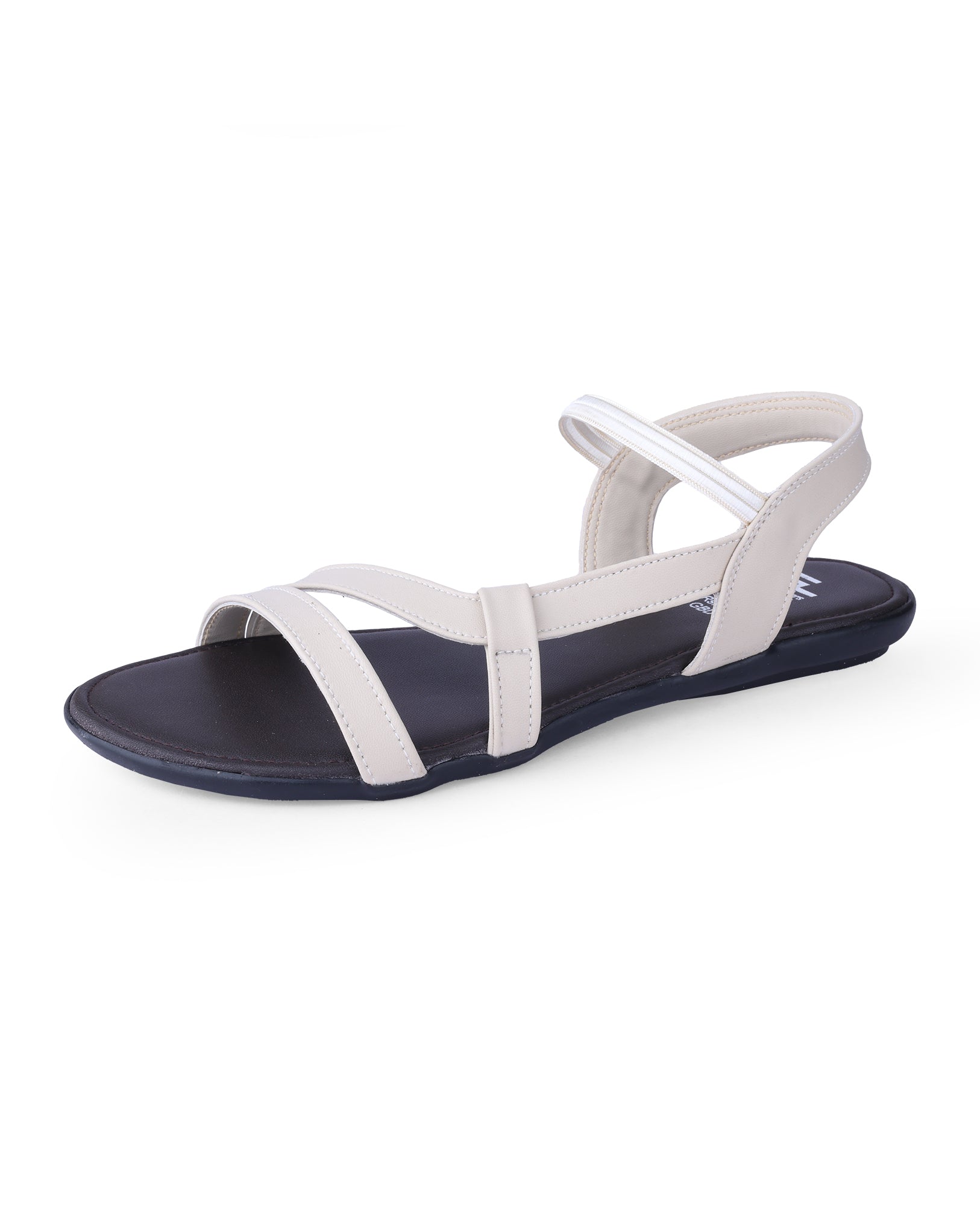 Ladies Flat WHITE Sandals 02788 – Sreeleathers Kolkata Trusted footwear ...