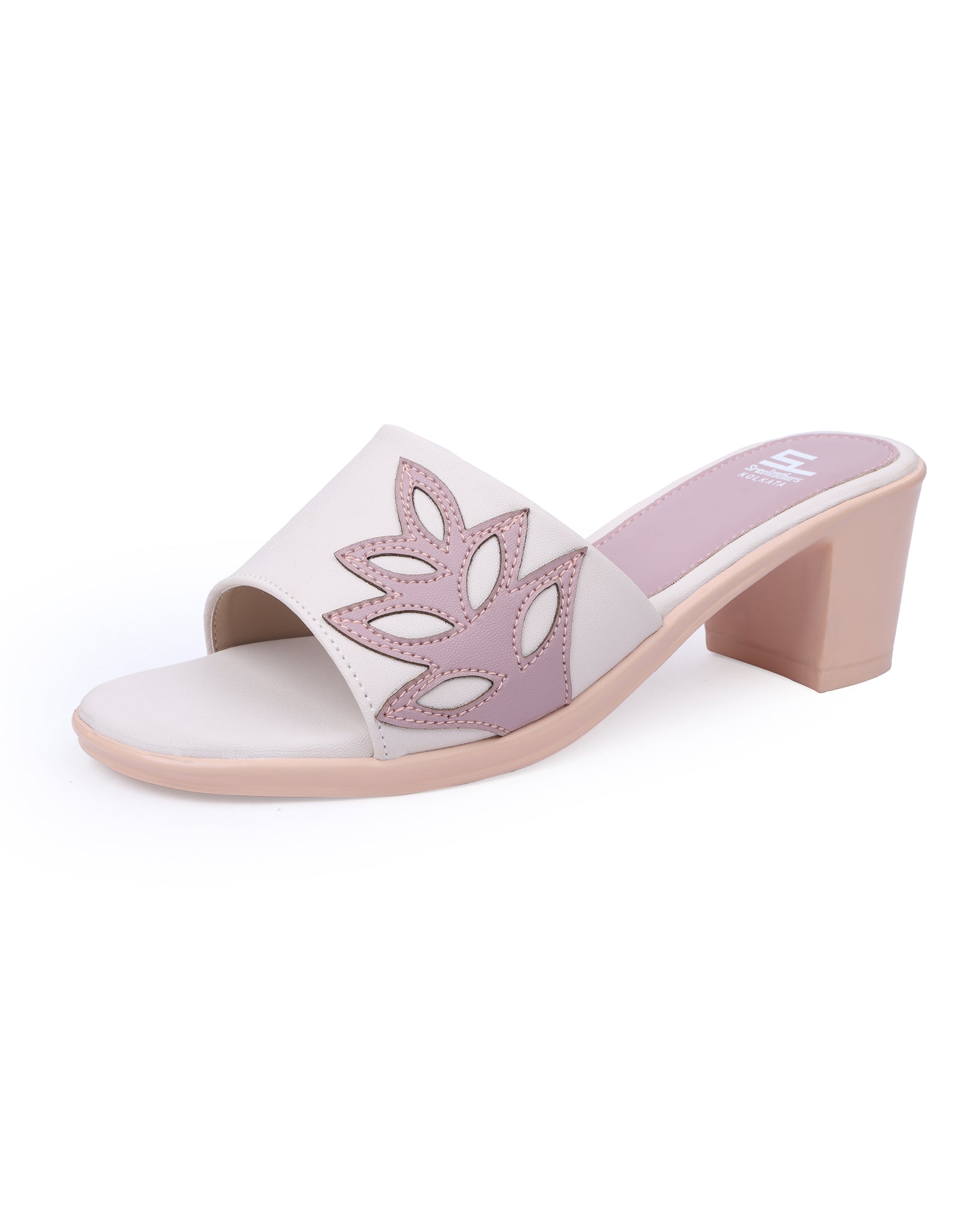 ladies heel beige chappals 05727 – Sreeleathers Kolkata Trusted ...