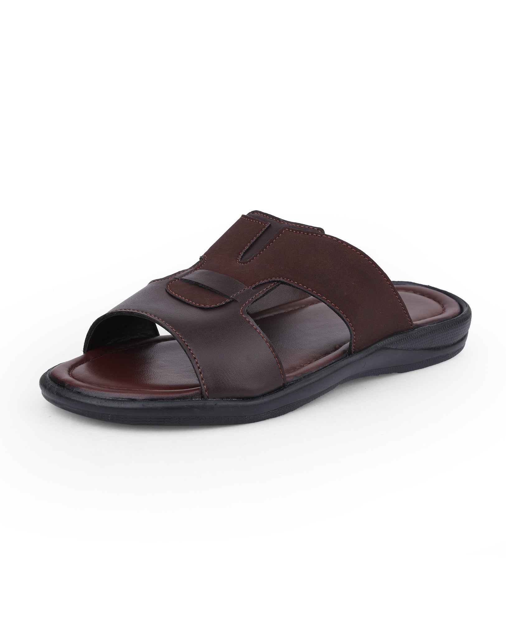 Men's brown chappals 09718 – Sreeleathers Online Kolkata
