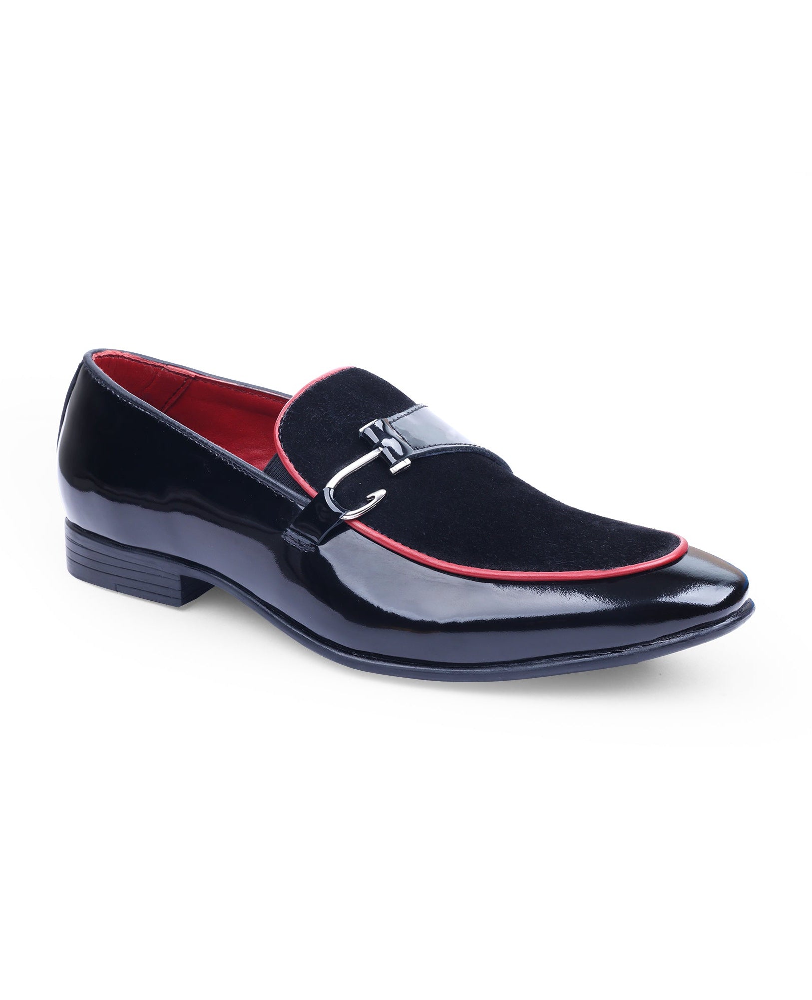 Men's patent leather black shoes 204742 – Sreeleathers Online Kolkata