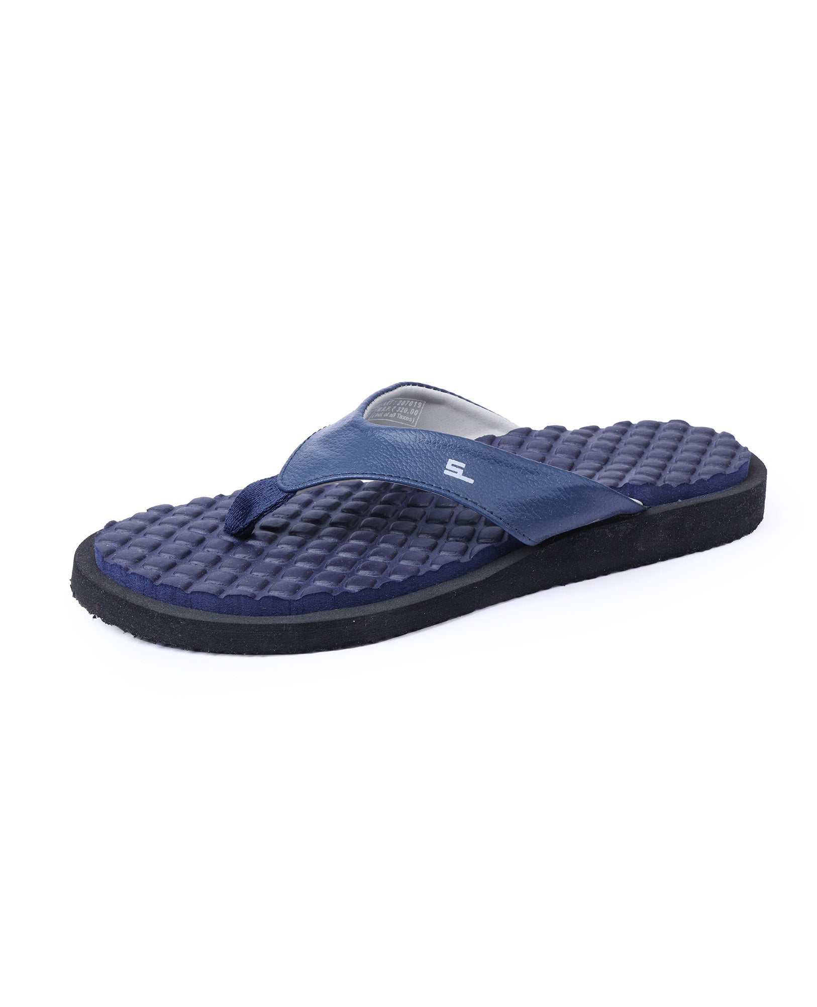 men's flip flop blue chappals 207019 – Sreeleathers Ltd