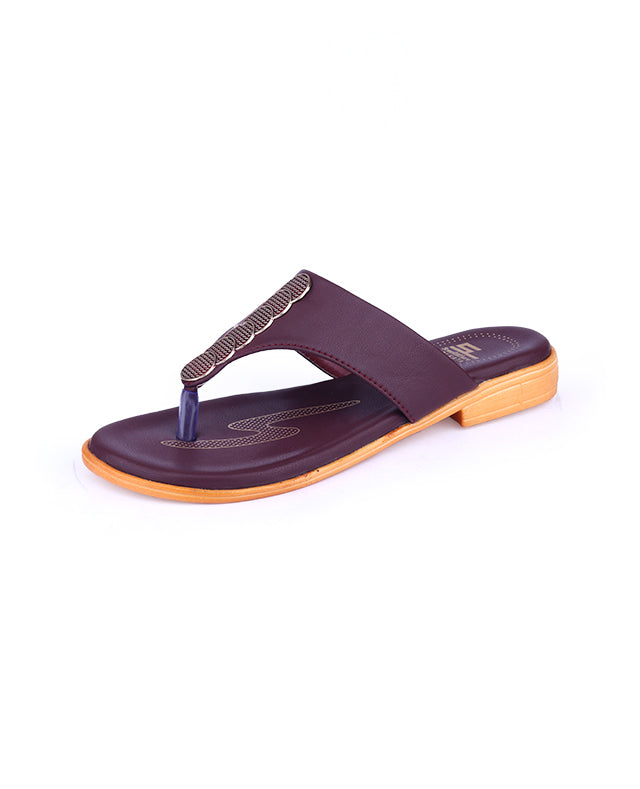 Women Flat Chappal – Sreeleathers Ltd