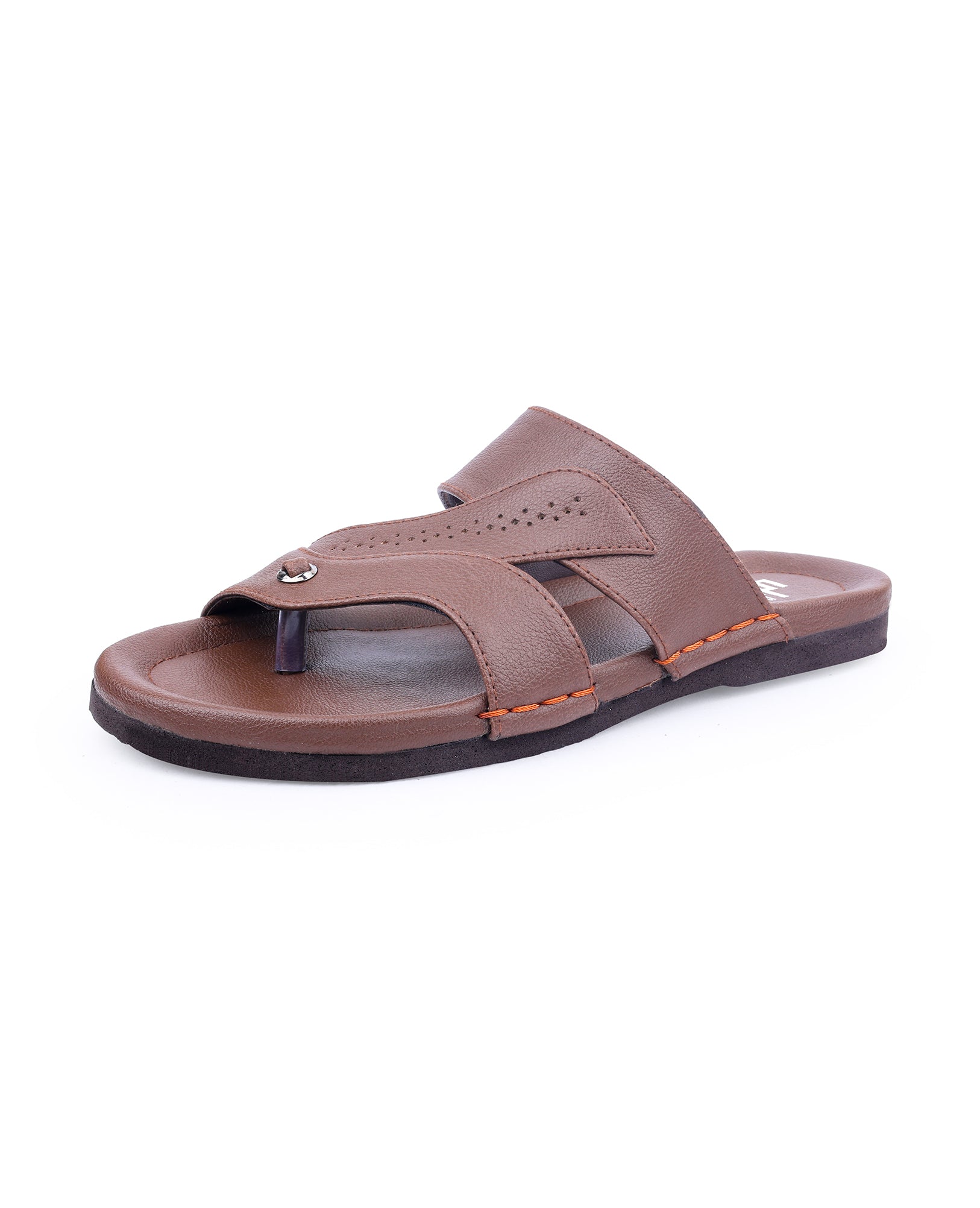 men's brown chappals 61453 – Sreeleathers Online Kolkata