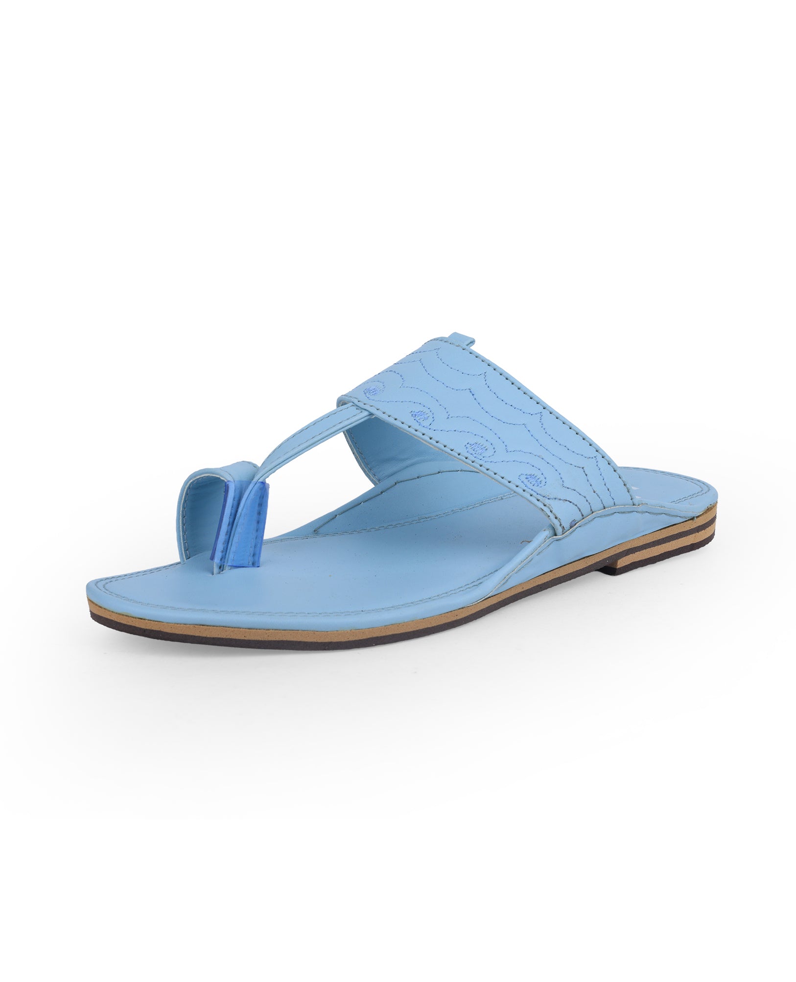 Men's kolhapuri chappals sky 68576 – Sreeleathers Kolkata Trusted ...