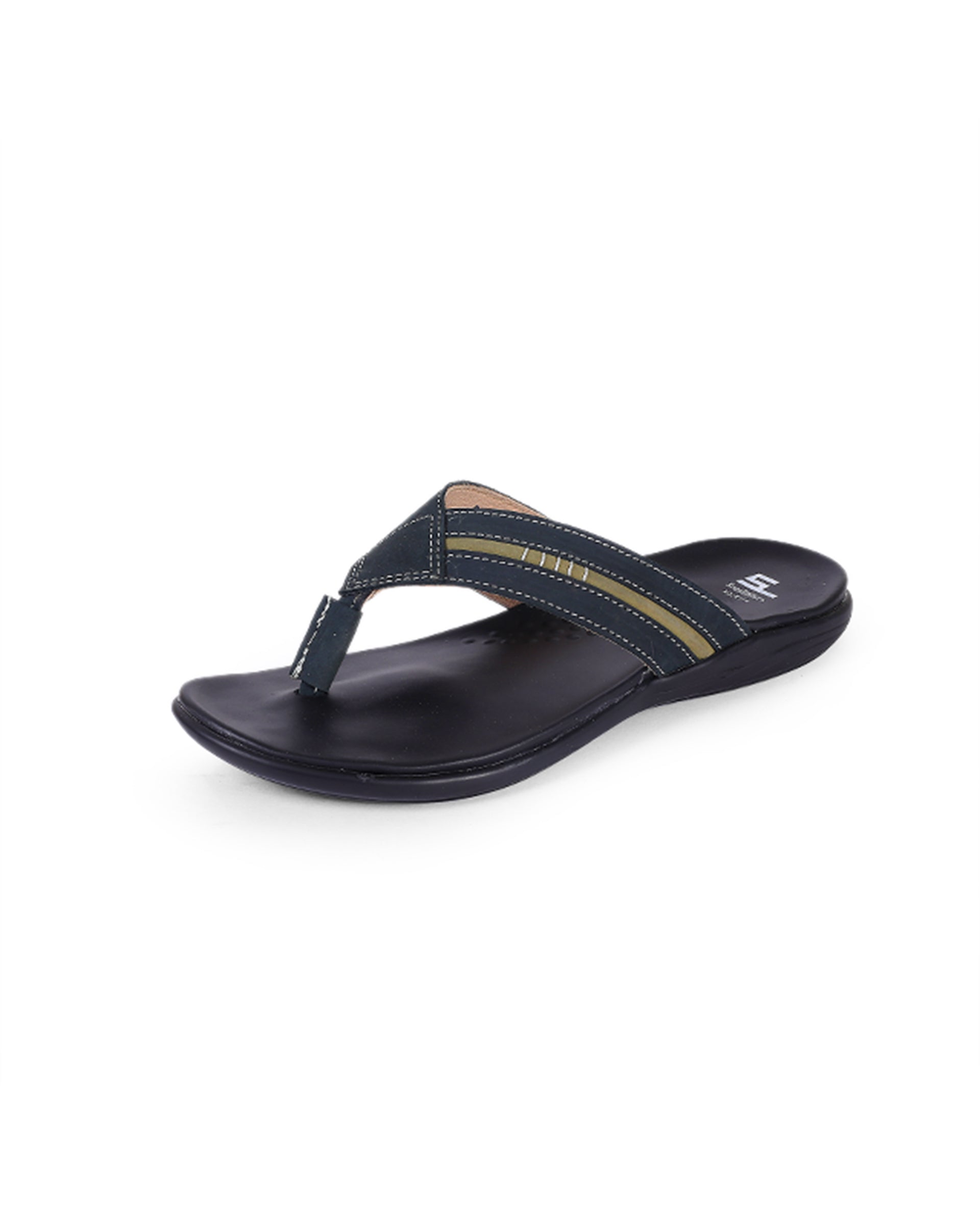 Men's Leather black chappal's 06394 – Sreeleathers Ltd