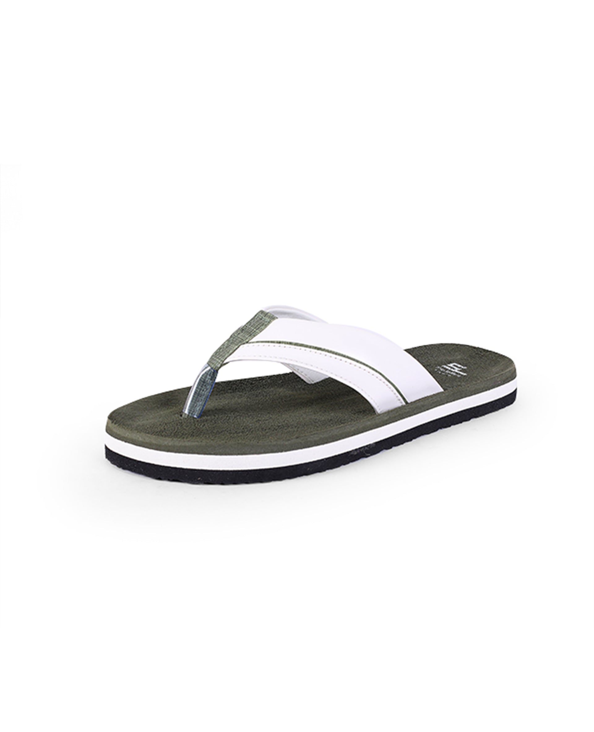 men's flip flop green chappals 107424 – Sreeleathers Ltd